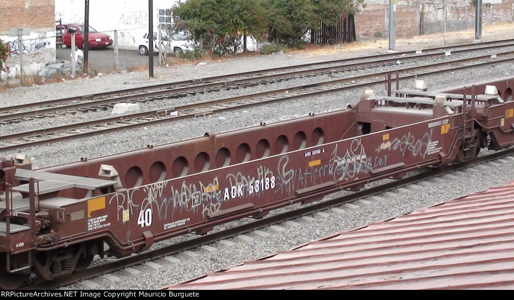 AOK 40' Double stack car